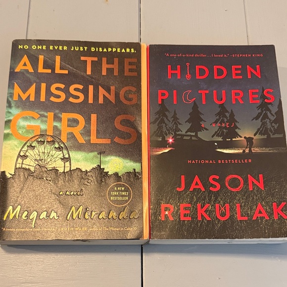 Other | All The Missing Girls Hidden Pictures Novels Books | Poshmark